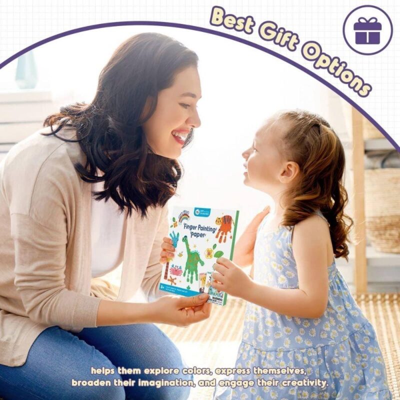 Cuaderno para Pintura de Dedos Jarmelo - KUBO KIDS